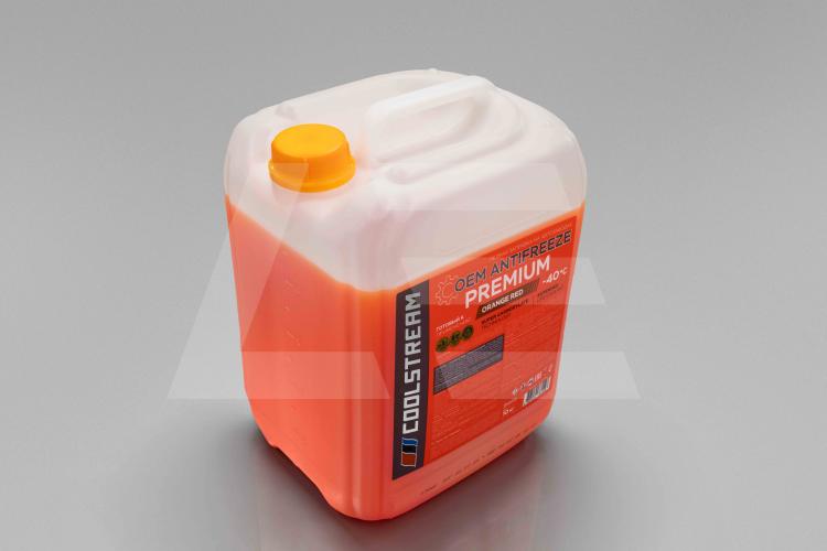 CoolStream Антифриз Premium G12+ готовый -40 оранжевый 10кг CS-010103