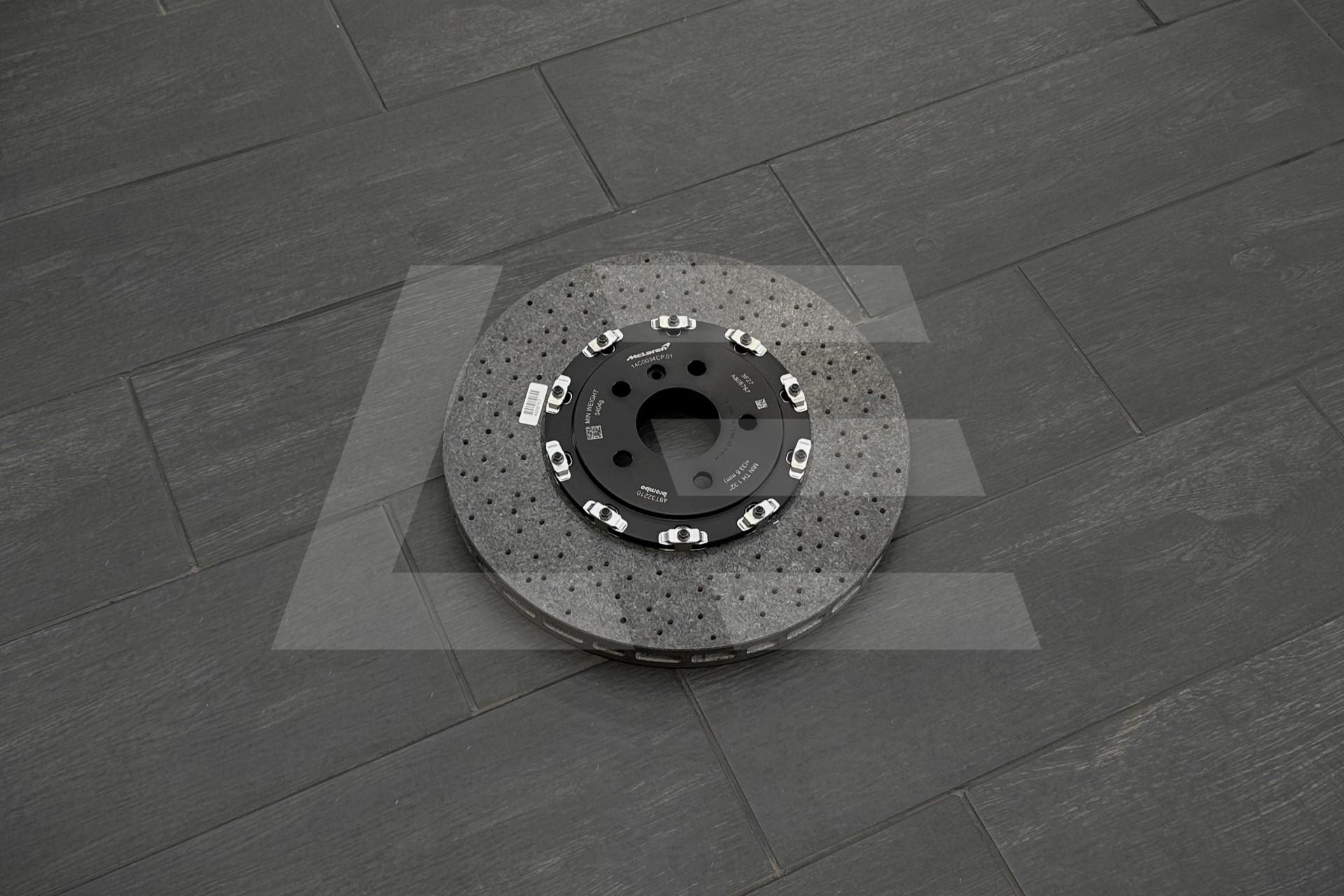 McLaren , 14C0034CP, Тормозные диски CCB 380 x 34, задние, комплект ...